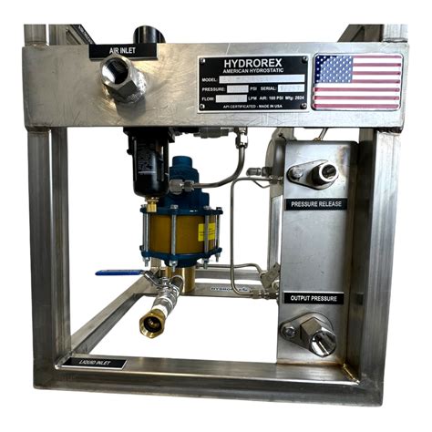 Hydrostatic Test Pump 30000 Psi Model Ecm 284rex