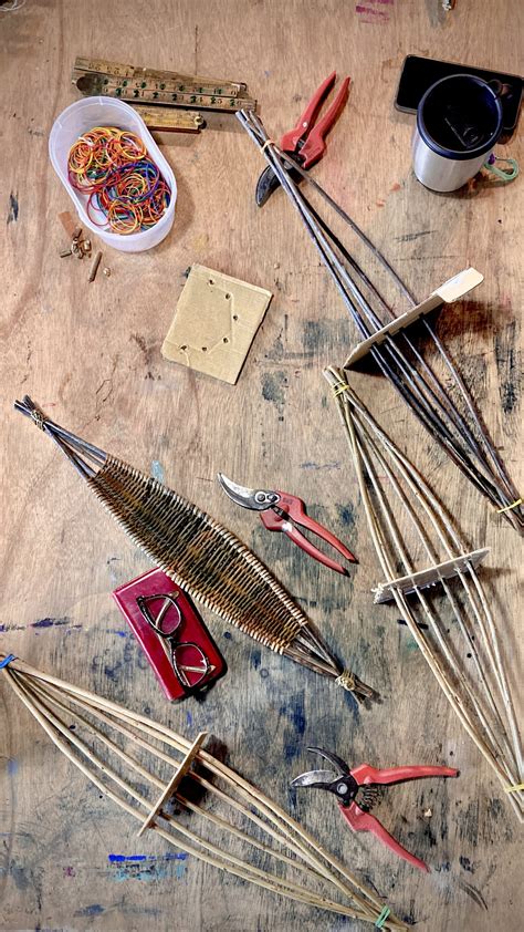 Willow Basketry Summer School Central Scotland School Of Craft Dunblane