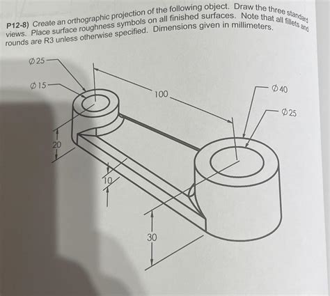 Solved In Autocad Could You Draw P12 8 Please Create An
