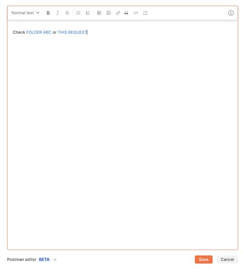 Postman Editor Add Feature Linkanchor To Folderrequest · Issue