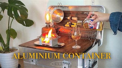 Ouhwa Made 되는데요 10만원으로 캠핑박스 Diy 알루미늄캠핑박스 캠핑박스 캠핑용품 Youtube