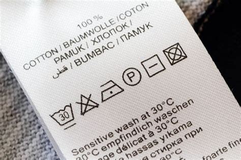 Care Label And Care Symbol Guidelines For Garments Textile Learner
