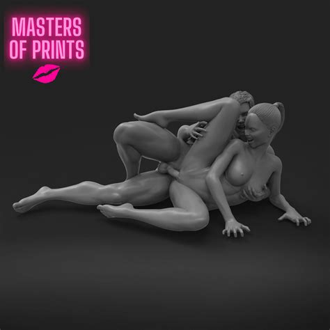 Fichier STL SEXE PAR DERRIÈRE NSFW MINIATURE ÉROTIQUE À L ÉCHELLE 75 MMObjet pour