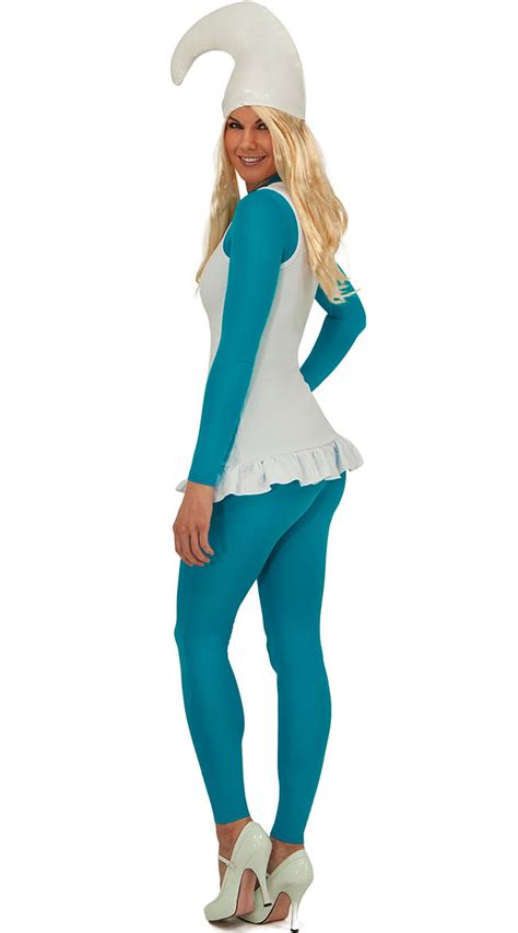 Blue Babe Costume Adult Costume Sexy Womens Blue Gnome Halloween Costume