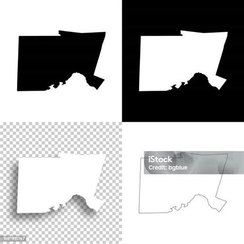 채텀 카운티 노스 캐롤라이나 디자인을 위한 지도 공백 흰색 및 검은색 배경 개체 그룹에 대한 스톡 벡터 아트 및 기타 이미지 개체 그룹 검은색 검정색 배경 Istock