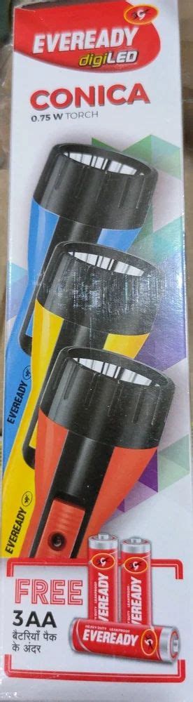 0 75 Eveready Torch Plastic Non Rechargeable At ₹ 140 Piece In Gorakhpur