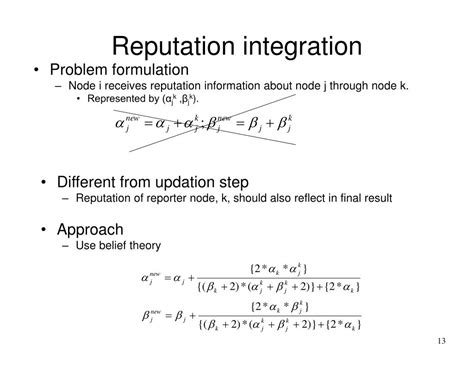 Ppt Reputation Based Framework For High Integrity Sensor Networks Powerpoint Presentation Id