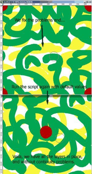 Offset All Visible Layers Photoshop Script By Hesido