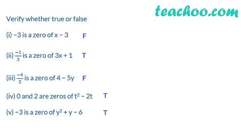 Practice Problems On Zeros Of Polynomials With Videos Finding Zero