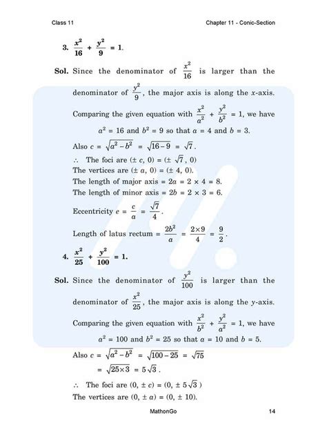 Ncert Solutions For Class 11 Maths Chapter 11 Exercise 113 Mathongo