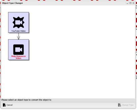 Changing Object Types