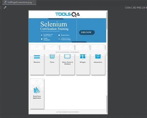How To Capturetake Selenium Screenshot As Full Page Or Element