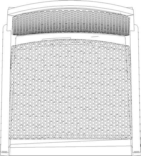 530mm Wide Wooden Rattan Dining Chair Plan Dwg Drawing Thousands Of Free Cad Blocks
