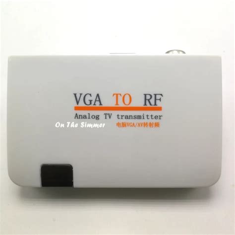 VGA To RF VGA RF Converter Computer To Wired Interface VGA Signal Extender Computer To Wired In