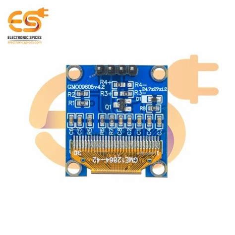 Electronic Spices 13 Inch Oled Screen Display Module 4 Pin Compatible With Arduino At Best