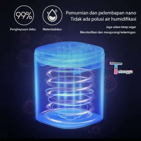 Promo Humidifier Diffuser Ultrasonic H20 2000ml 2l Pelembab Udara 3in1 Promo Diskon 23 Di