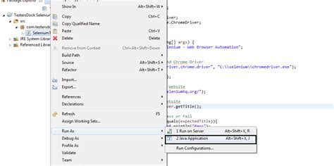 First Selenium Script With Browser Launch And Verifying Page Title