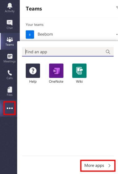 how to add third party apps on microsoft teams beebom