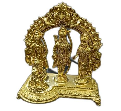 Aluminium Gold Plated Ram Darbar Statue At ₹ 2500 Piece Ram Darbar