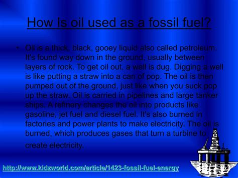 Fossil Fuel Powerpoint PPT