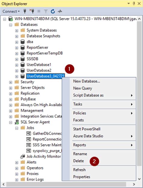 How To Find Unused Databases In Sql Server