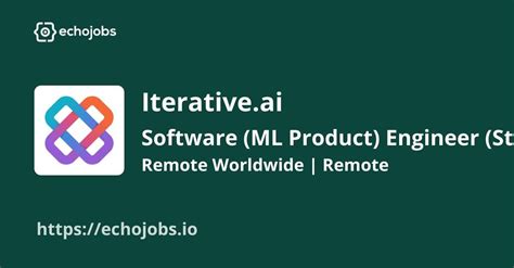 Iterativeai Is Hiring Software Ml Product Engineer Staff Senior Open Source Python