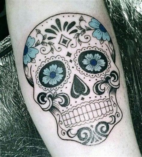 50 Best Sugar Skull Tattoo Designs And What The Tattoos Mean Yourtango