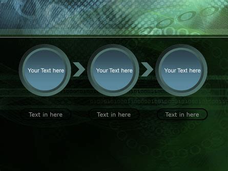 Binary Abstract Presentation Template For PowerPoint And Keynote PPT Star