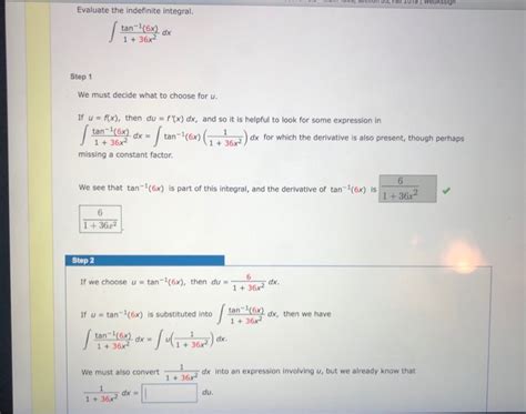 Solved Evaluate The Indefinite Integral Show Stepsevaluate Chegg Com