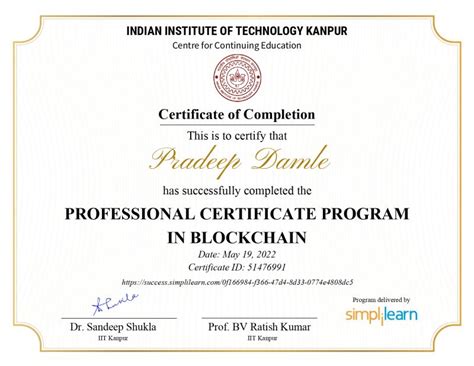 Blockchain Iitkanpur Simplilearn Technology Pradeep Damle 36