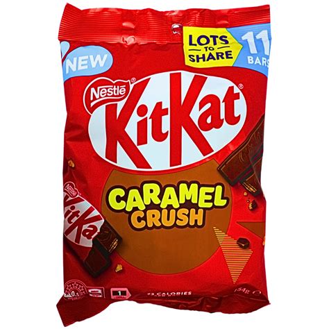 Kit Kat Caramel Crush Aus 154g Candy Funhouse Candy Funhouse Ca