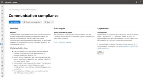 microsoft purview solution catalog microsoft purview compliance