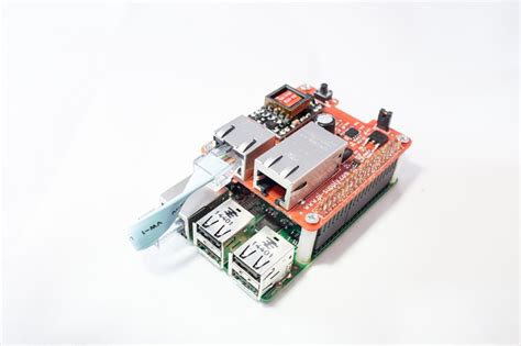 Pi PoE Switch HAT Power Over Ethernet For Raspberry Pi On Kickstarter For A Few Days Open
