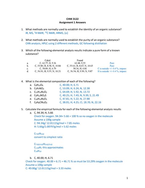 assignment 1 solutions warning tt undefined function 32 chm 3122