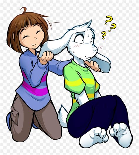 E Alpha Channel Anthro Asriel Dreemurr Blush Sans Frisk And Papyrus Free Transparent Png