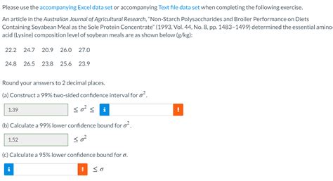 solved please use the accompanying excel data set or