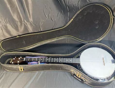 Vintage Iida Peerless 5 String Banjo With Case Reverb