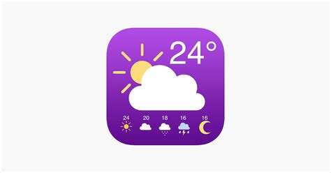 ‎weather Live Forecast On The App Store