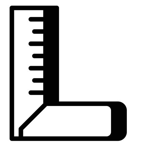 Ruler Tool Icon Flat Ruler Measurement Icon With Shadow Style 48932483 Vector Art At Vecteezy