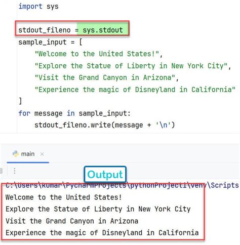 Python Stdin Stdout And Stderr