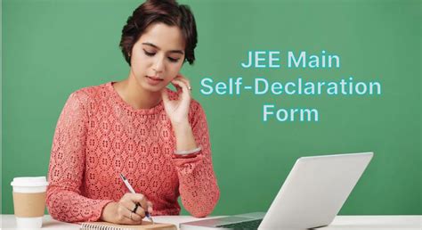 JEE Main Self Declaration Form 2025 PDF Download How To Fill It