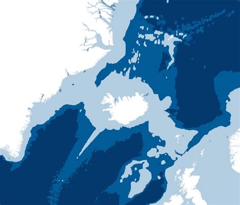 Bathymetry Map Of Ithe World Using D3js And Topojson Iceland Map Map Iceland