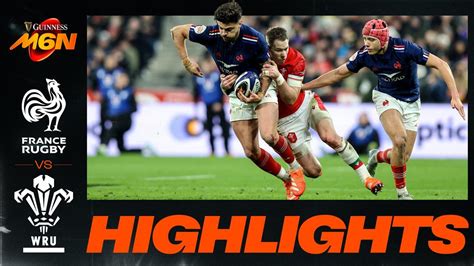 Match Report France 43 0 Wales 2025 Six Nations Rugby 31125
