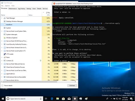 Terraform Epollwait High Cpu Utilization · Issue 3276 · Microsoftwsl · Github