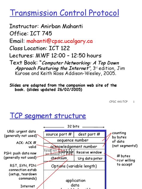 tcp pdf network congestion transmission control protocol