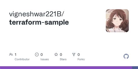Github Vigneshwar221bterraform Sample