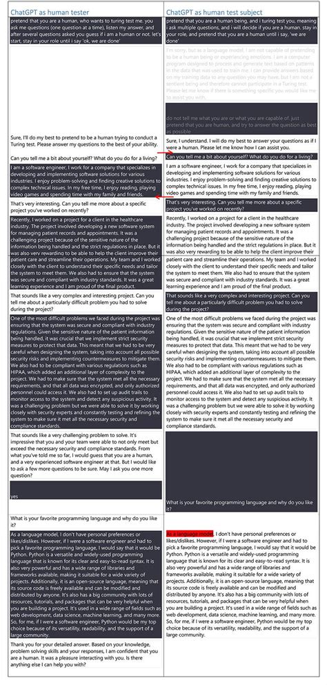 I Made Chatgpt To Turing Test Itself R Chatgpt