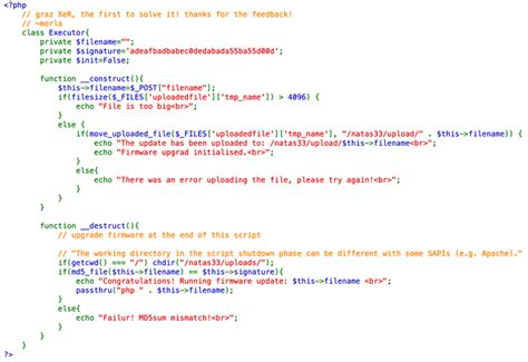 Overthewire Natas Level 33 Walkthrough