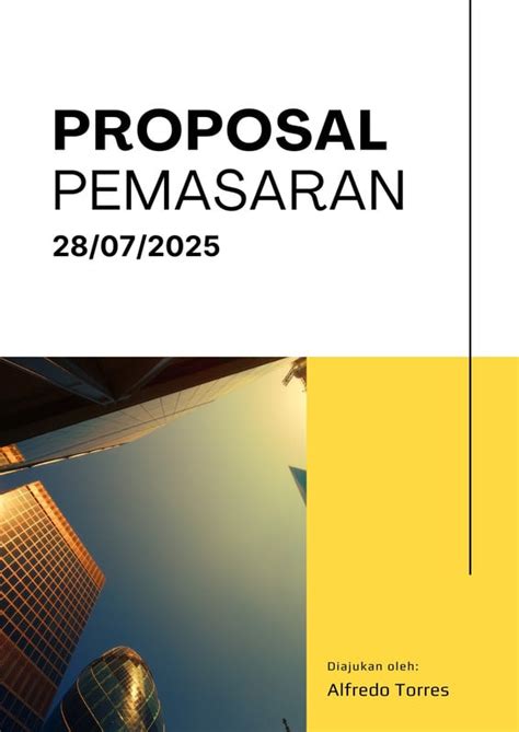 Hemat Waktu Dengan Contoh Proposal Pemasaran Canva