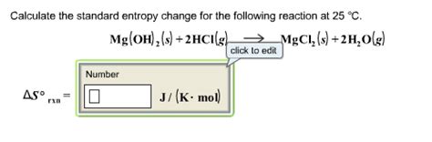 Entropy Change Calculator Magmasa